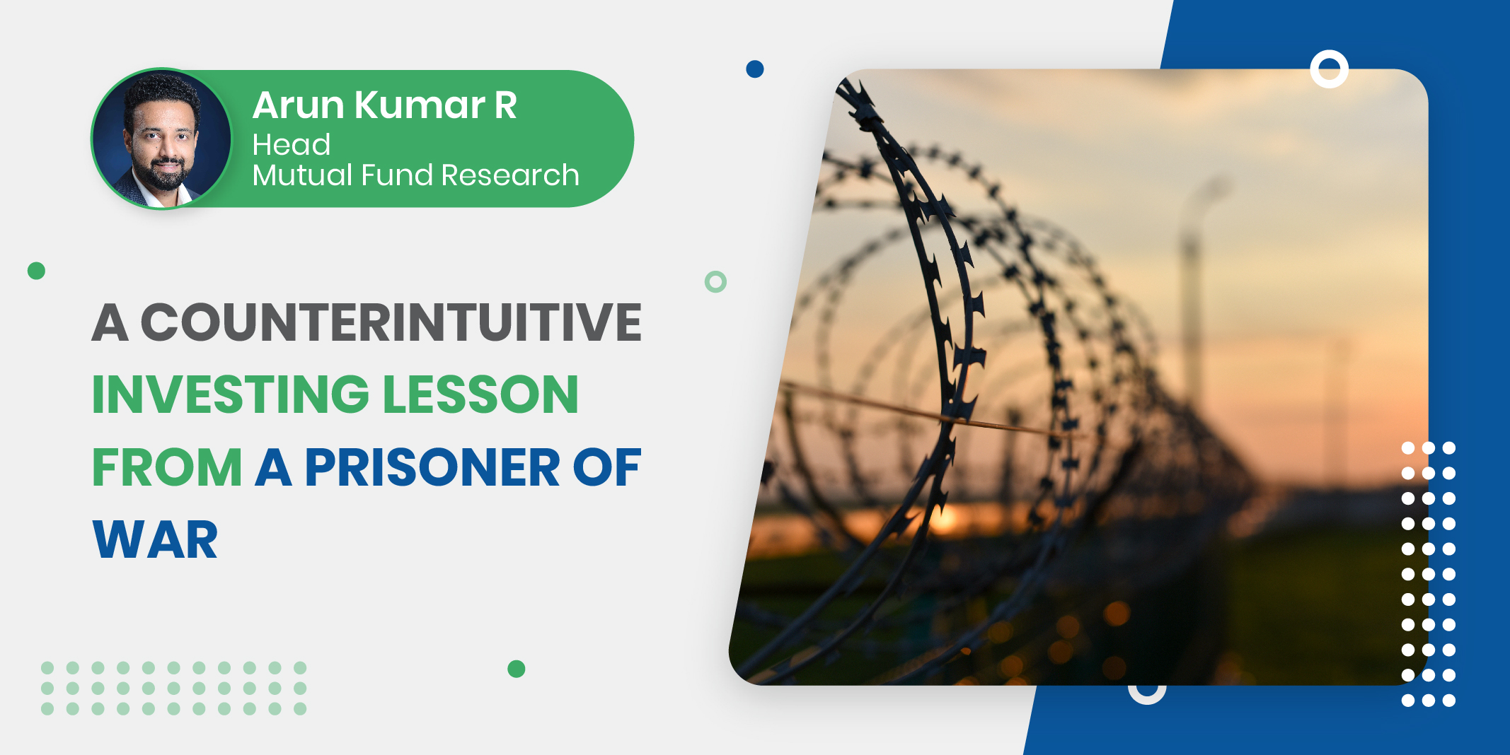 A Counterintuitive Investing Lesson from A Prisoner of WarInsights