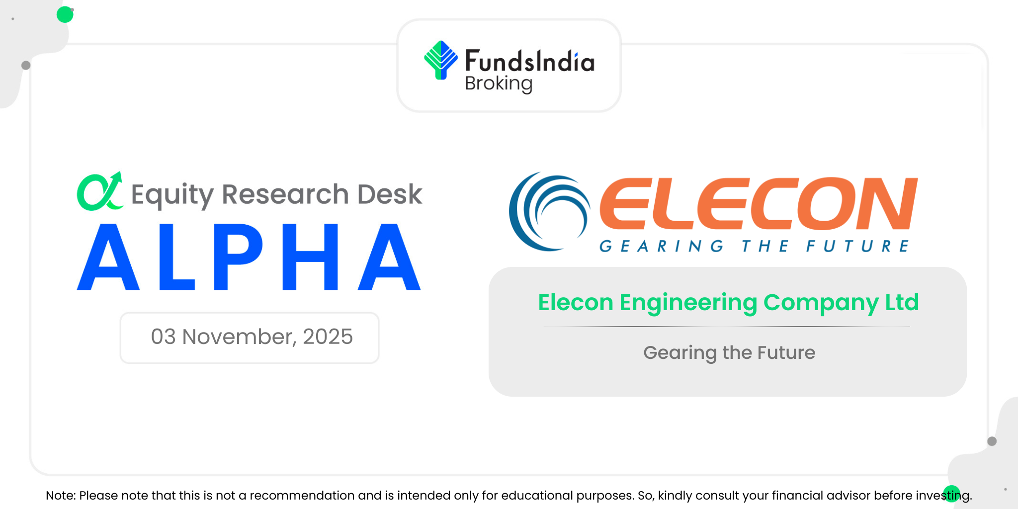 Elecon Engineering Share Target & Analysis [2025]Insights