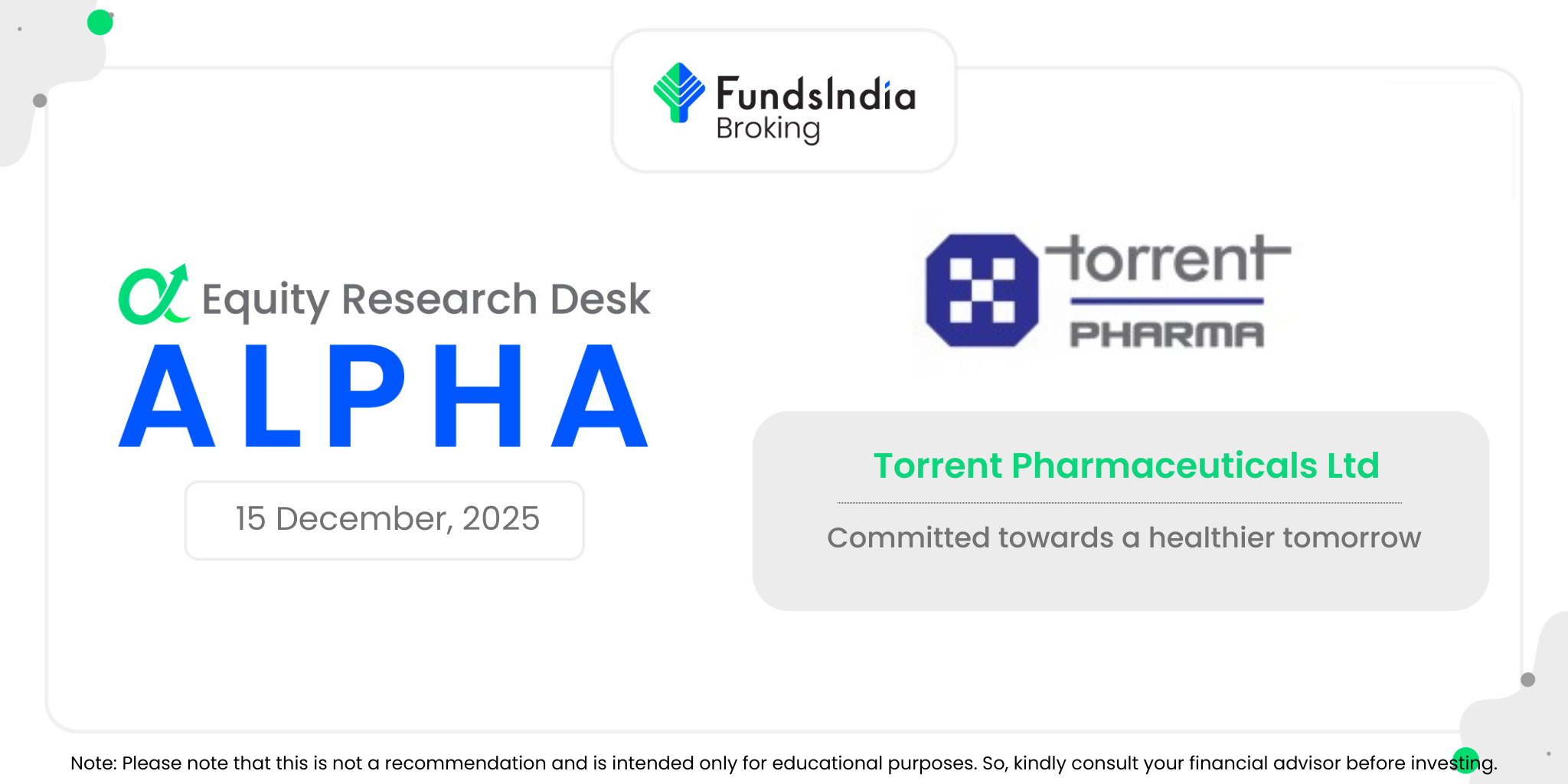 Torrent Pharmaceuticals: Chronic Leadership Powering Consistent ...